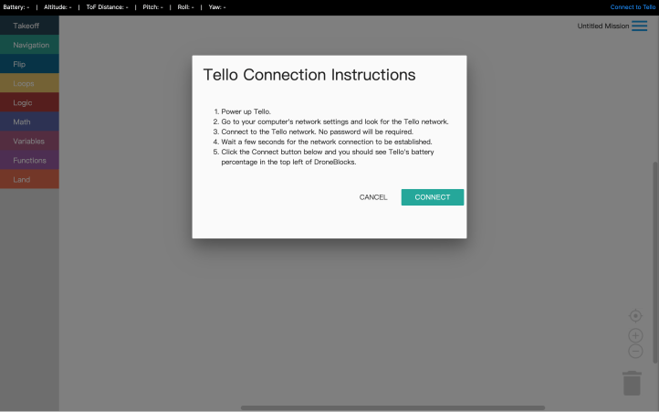 [Tello] Tello 的電腦程式撰寫與操作 – 珩宇老師生活科技